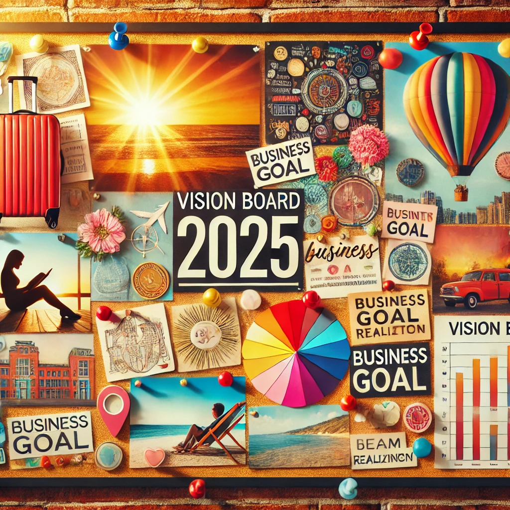 How to Make a Vision Board for 2025 : Manifest Your Dreams Today