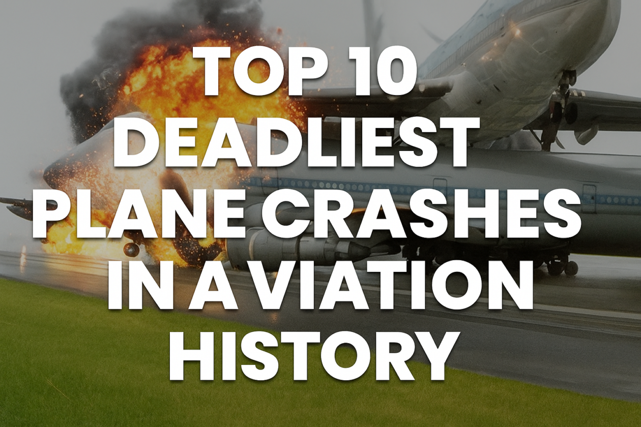 Top 10 Deadliest Plane Crashes in Aviation History | Causes & Impact